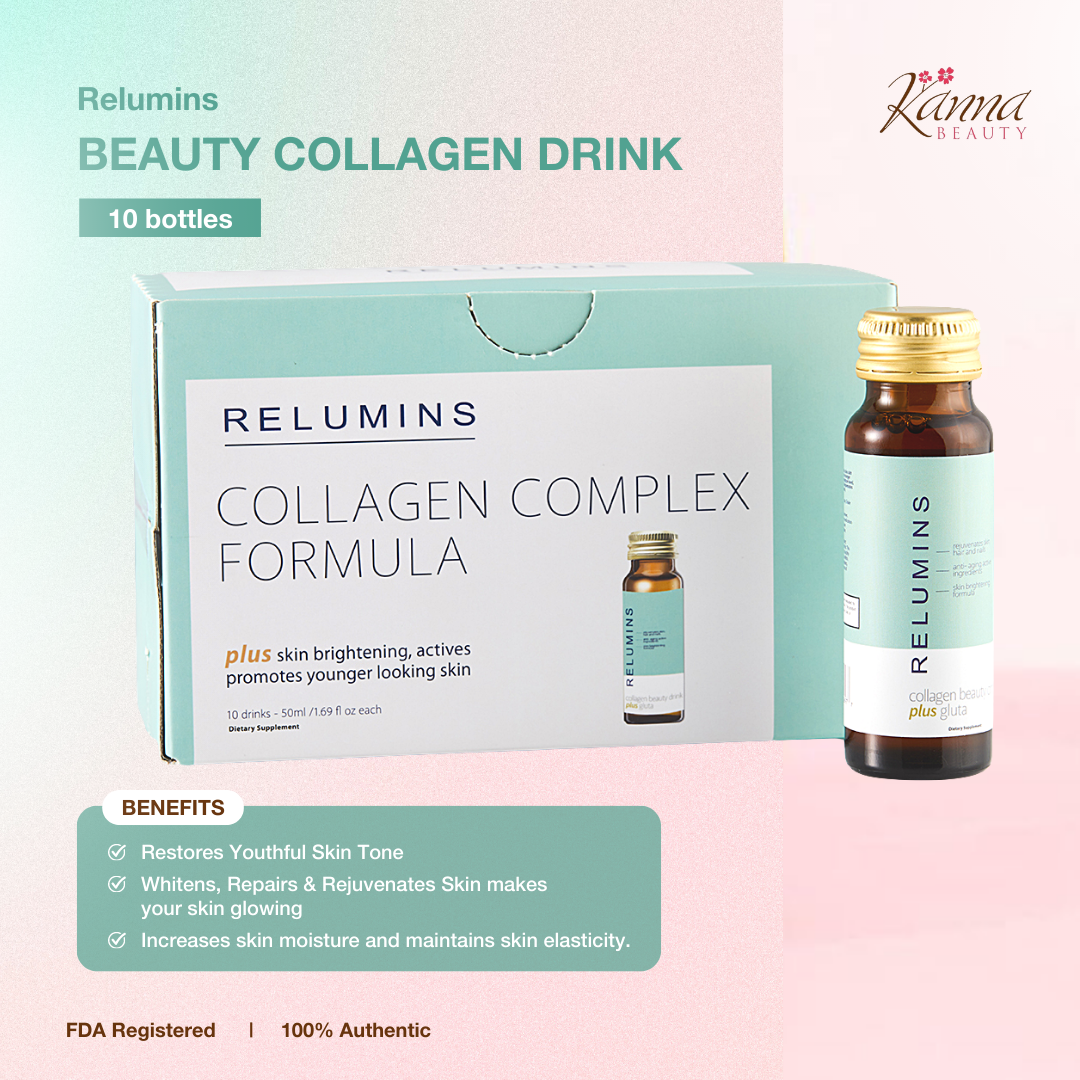 Relumins Beauty Collagen Drink- Rejuvenates Skin, Hair And Nails ...