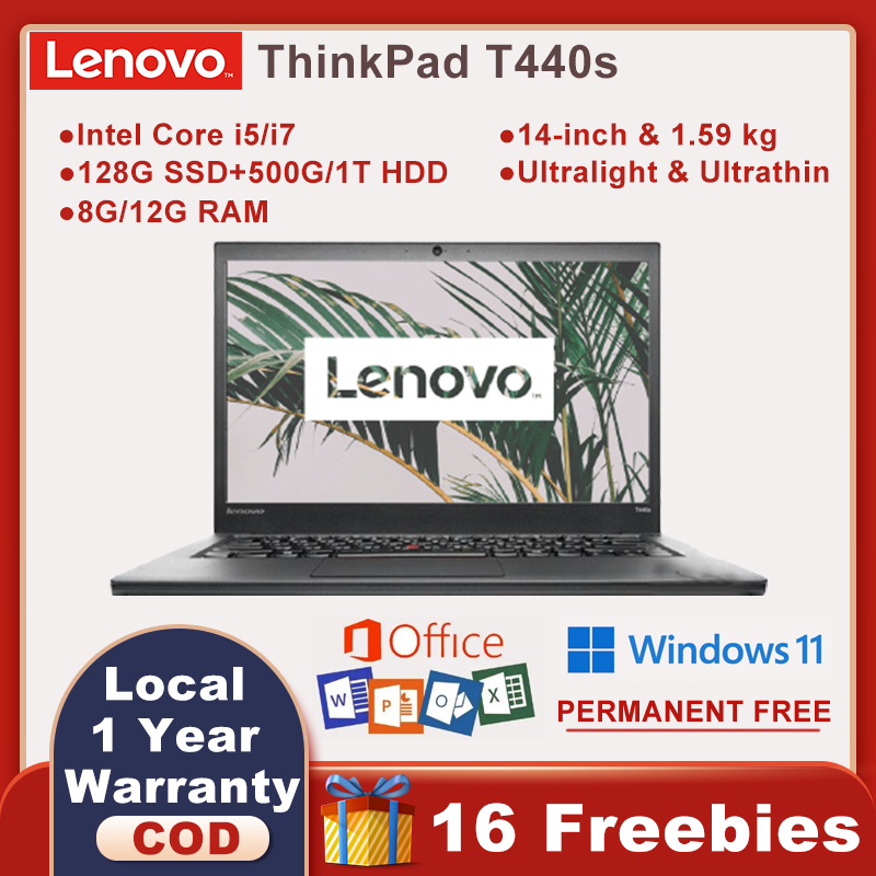 Lenovo [Brand New]ThinkPad T440s Laptop Intel Dual/Quad-Core i5/i7 8G ...
