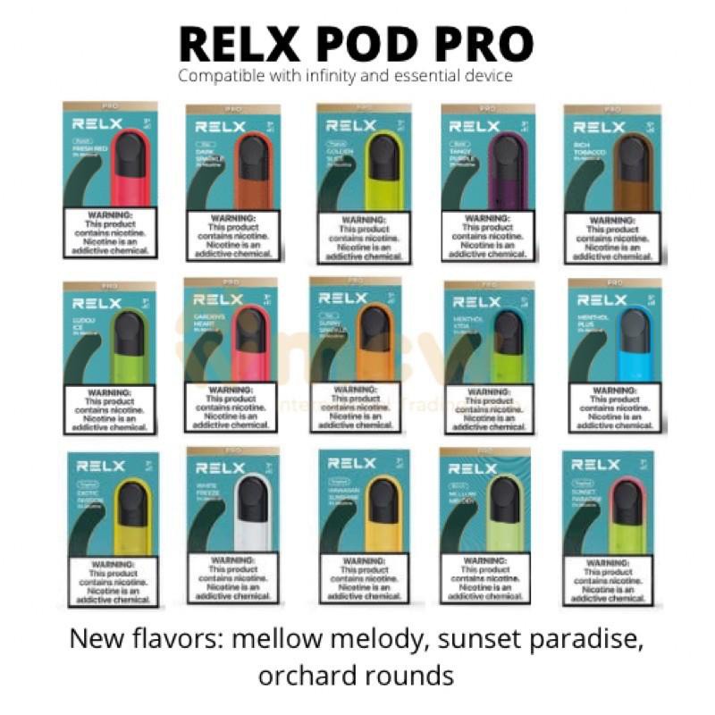 Relx Infinity Flavor Pod Pre Filled Pod Vape Mate Dubai, 03/21/2024