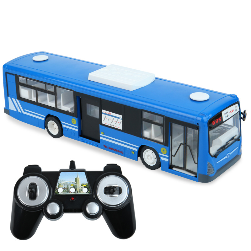 Double e E635-001 Remote Control Bus Electric Bus Bus Simulation Boy Children Toy Car Model ...