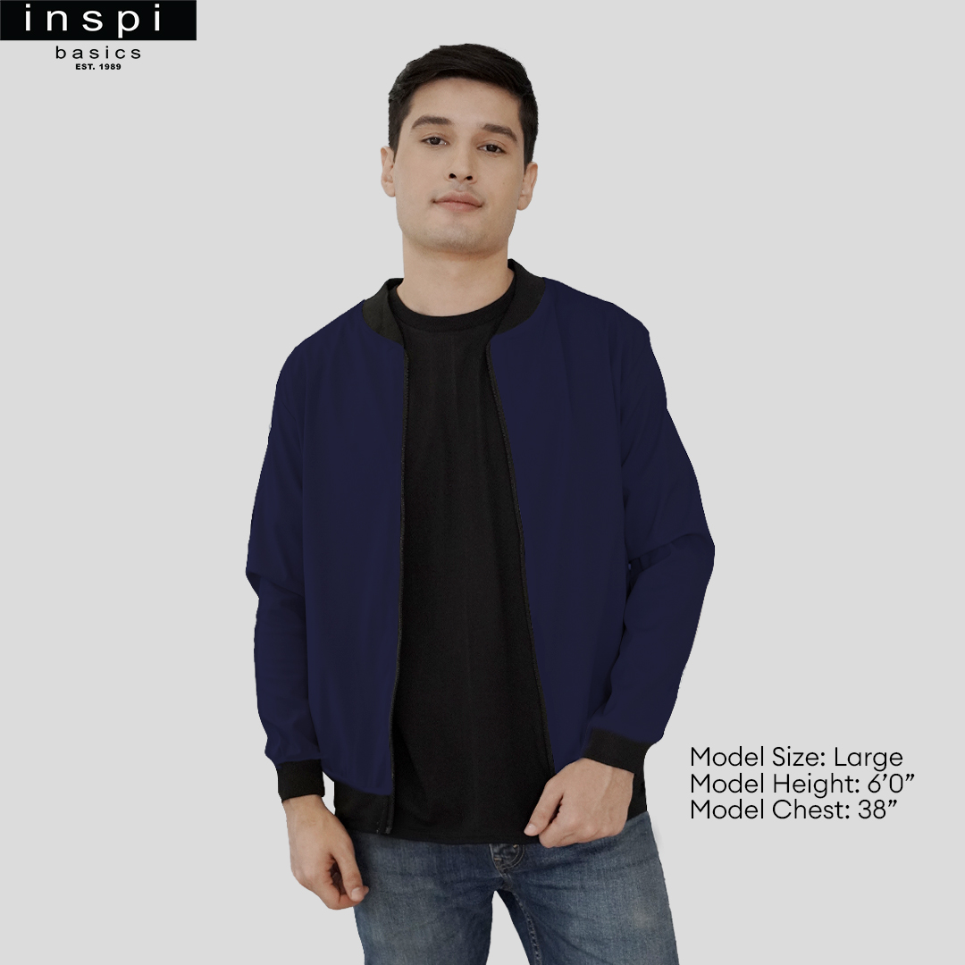 INSPI Basics Bomber Jacket for Men 2022 Trendy Korean Style cotton ...