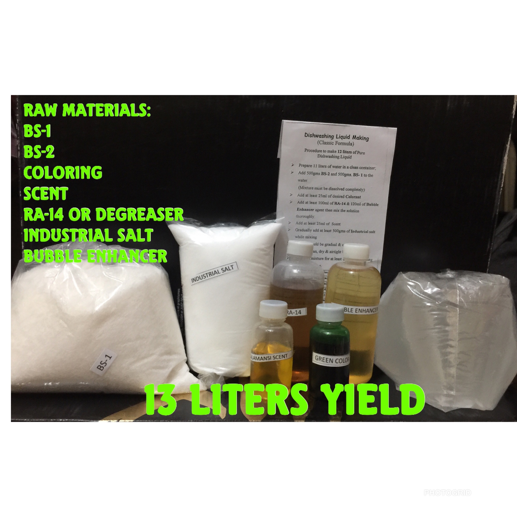 DISHWASHING LIQUID SOAP RAW MATERIALS | Lazada PH