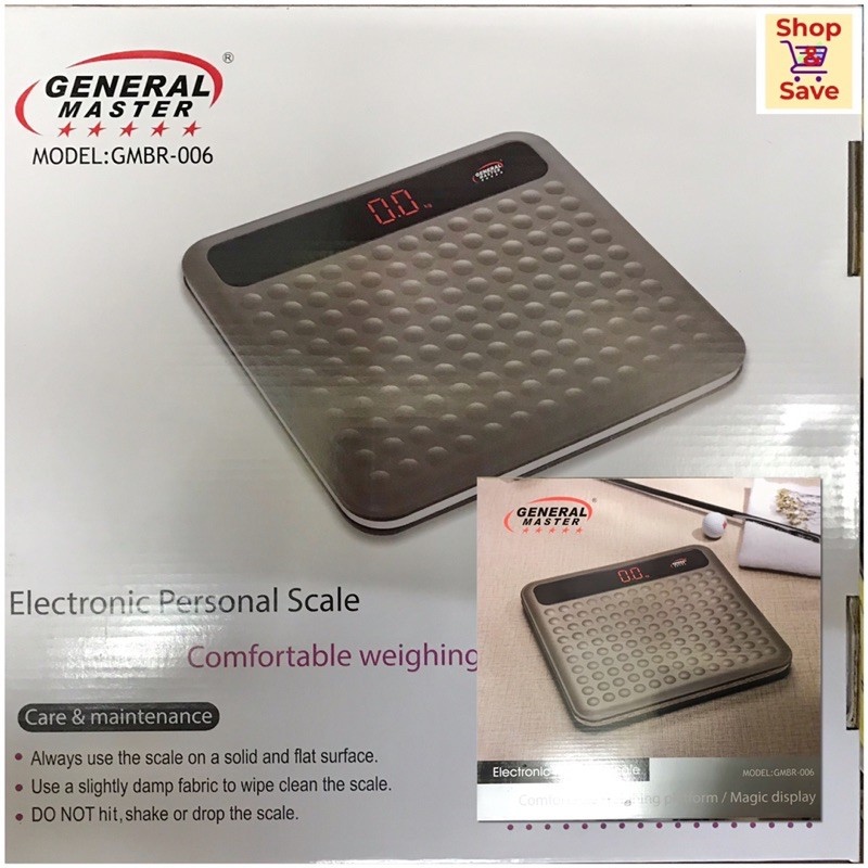 COD TIMBANGAN / BATHROOM SCALE / GENERAL MASTER / HEALTH SCALE ...
