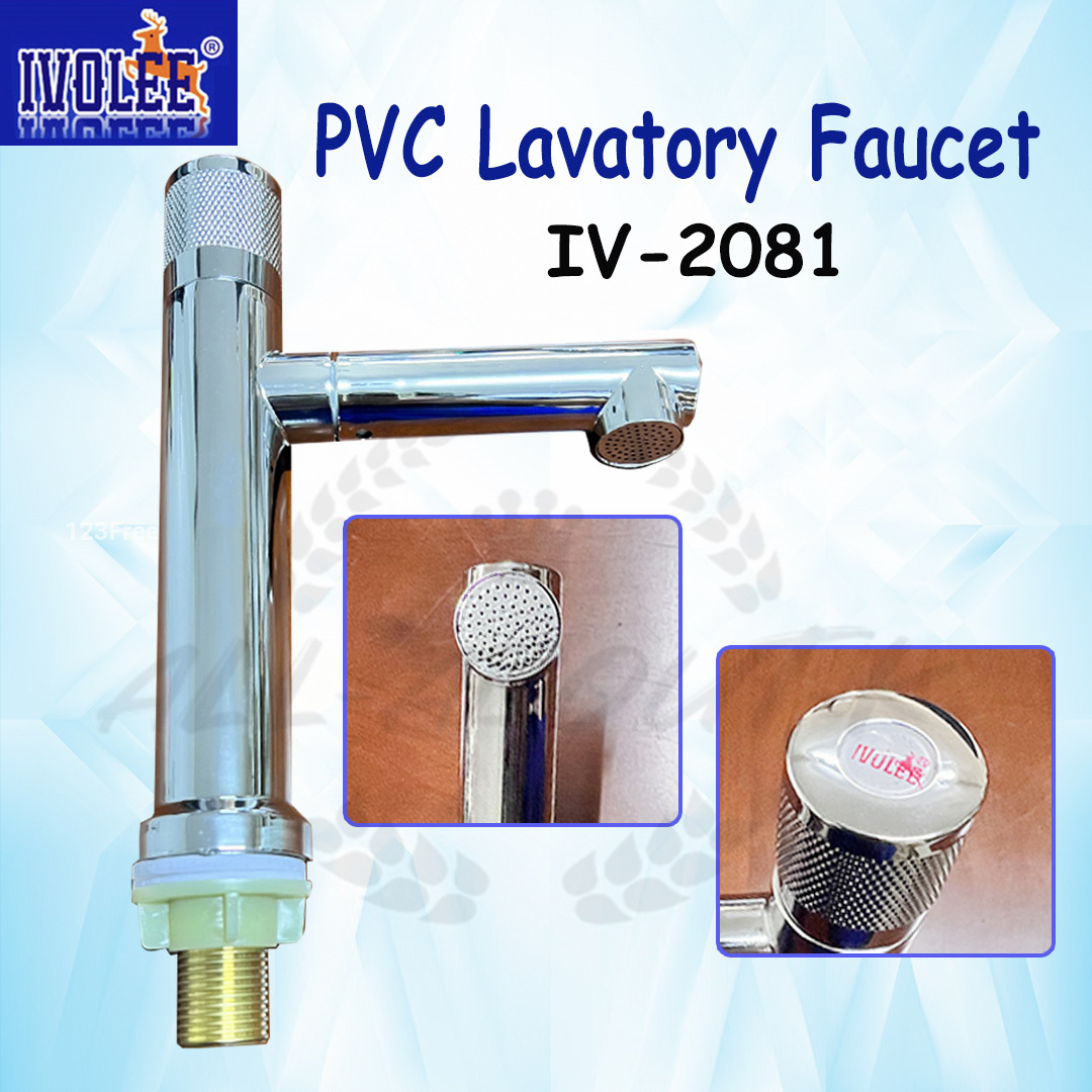 PVC Lavatory Faucet (Silver)/360 Degree Rotating Faucet/ Sink Faucet ...
