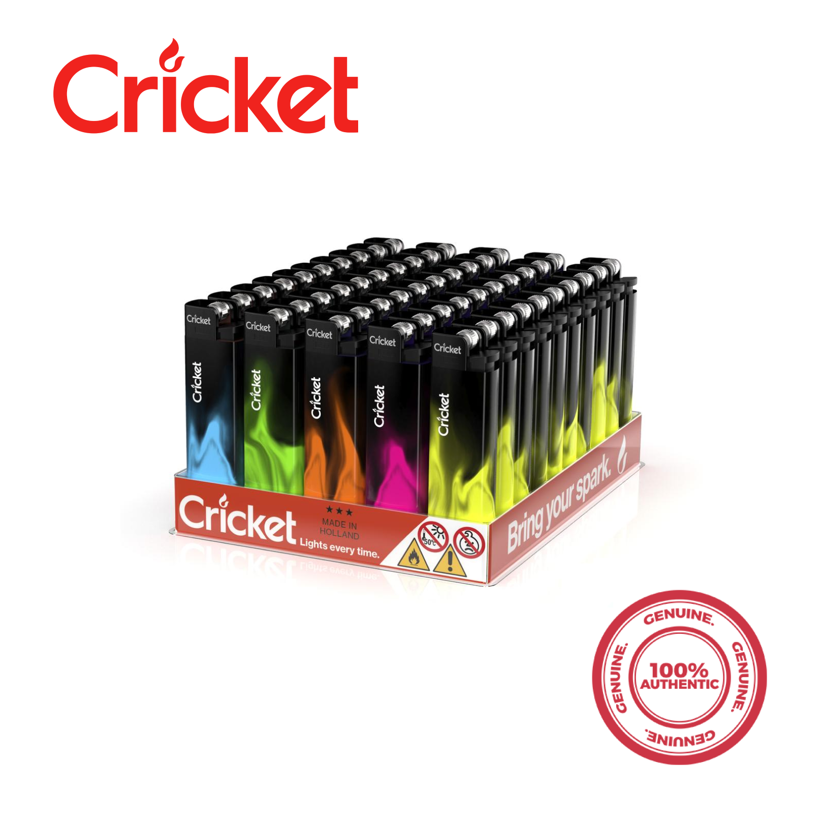 Cricket Lighter Original [FUSION INTENSE] 50 pack for Wholesale | Lazada PH