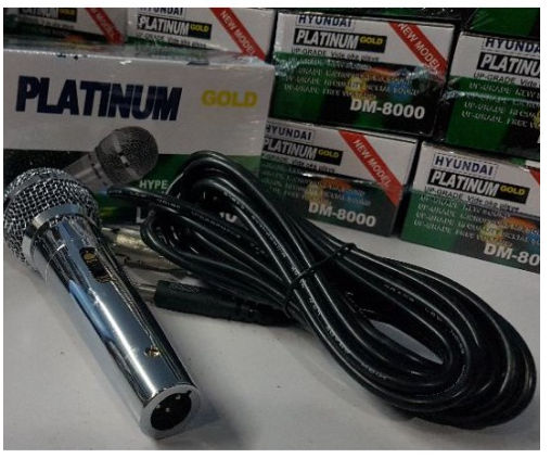 Modern platinum DM-8000D professional super heart dynamic microphone ...