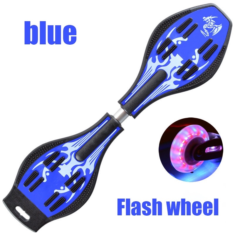 【Ready Stock】 2 Wheel Skateboard with 360-degree Casters for Kids Teens ...
