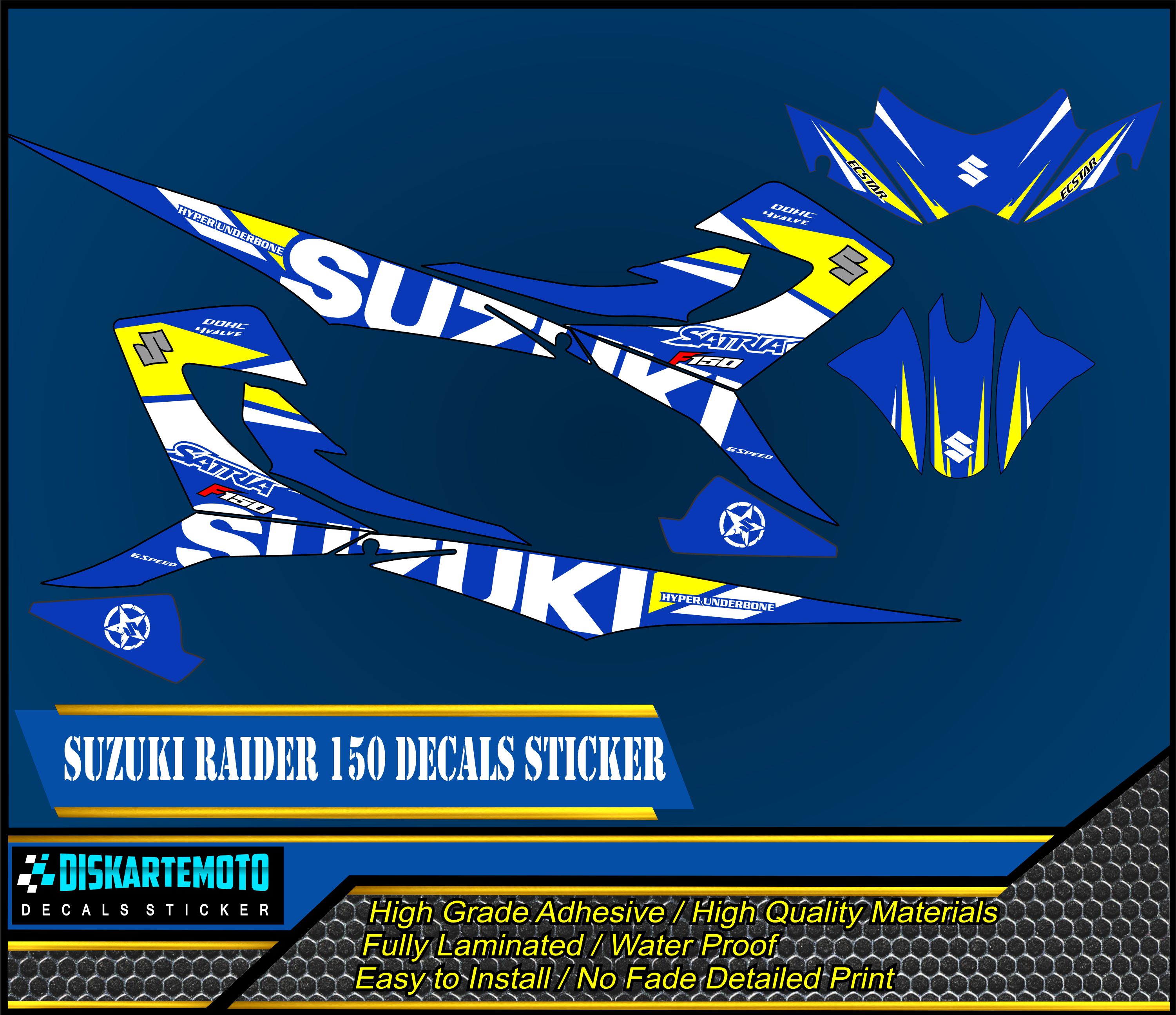 Raider 150 Carb, Reborn Sticker | Lazada PH