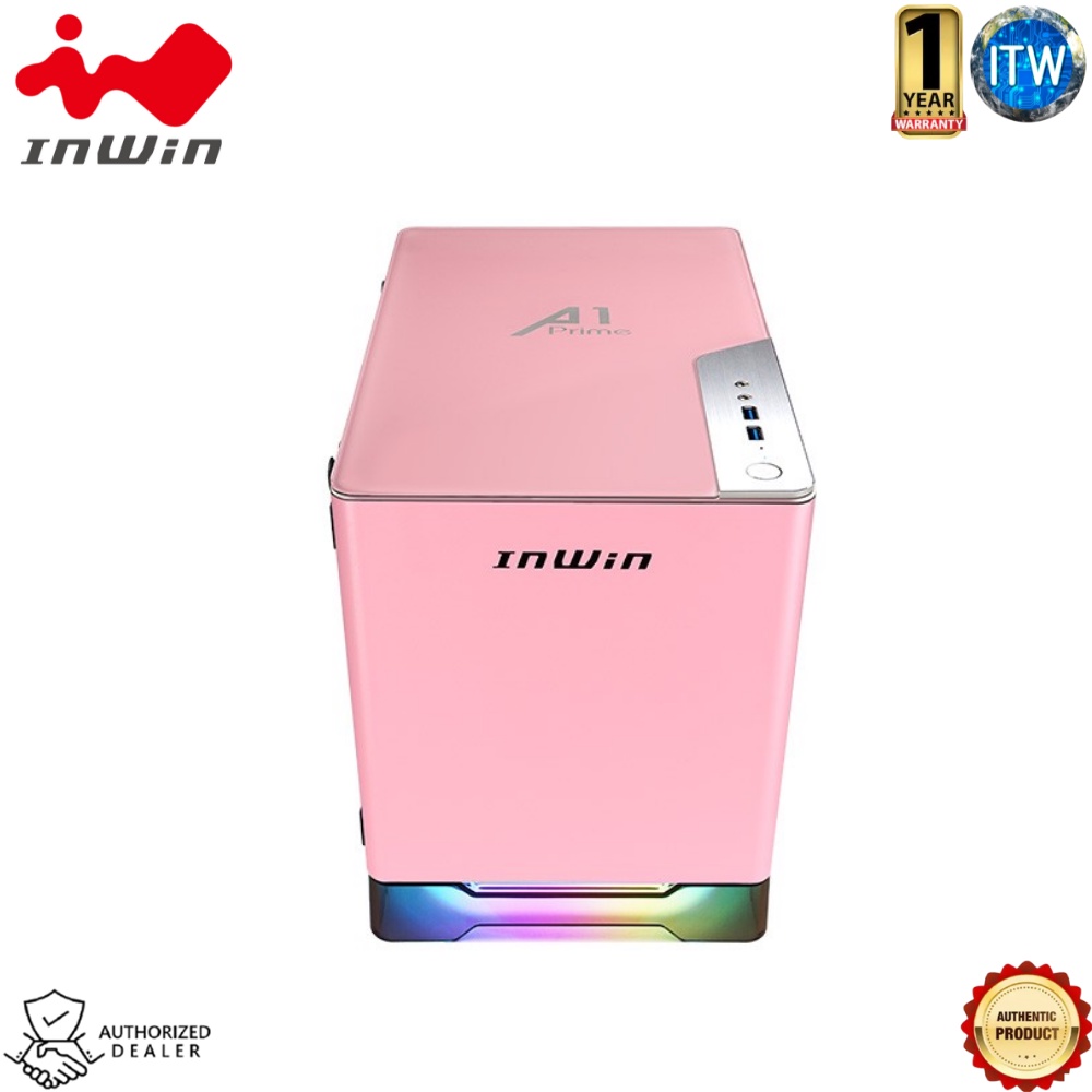 ♛Inwin A1 Prime Mini-ITX Tower PC Case - Black White Pink | Lazada PH