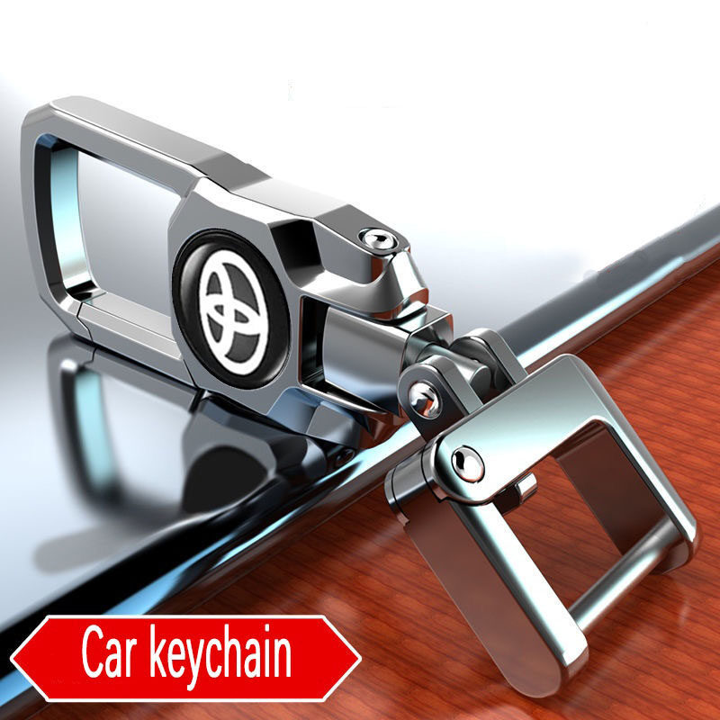 Toyota keychain car motorcycle key holder Fashion Men Women Creative ...