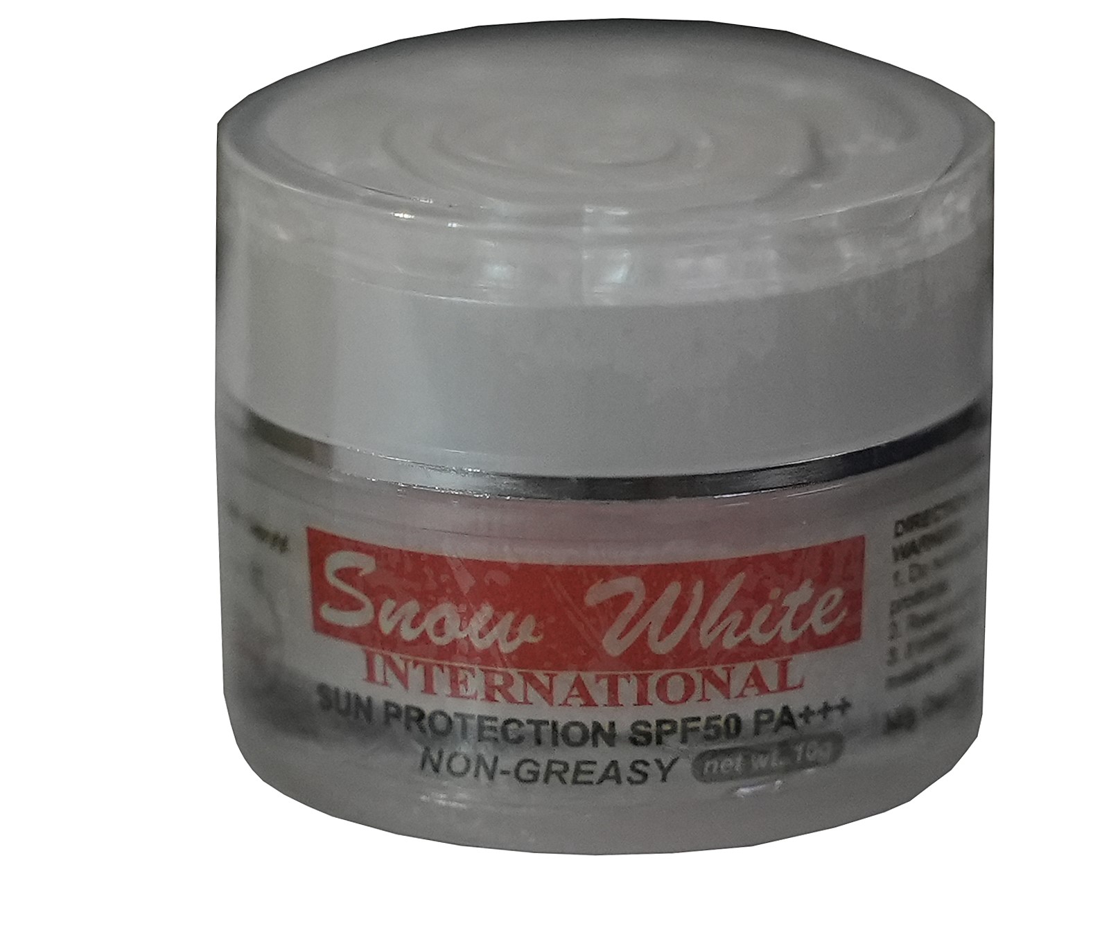 Snow White International Sunblock SPF 50 15 grams | Lazada PH