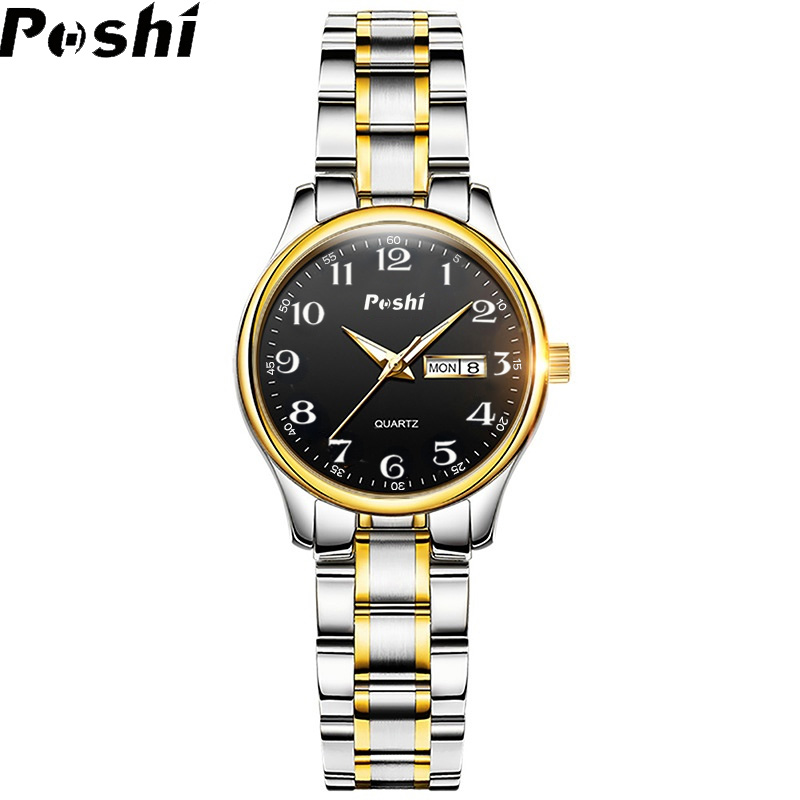 POSHI watch for women korean style original 2022 sale water proof Two ...