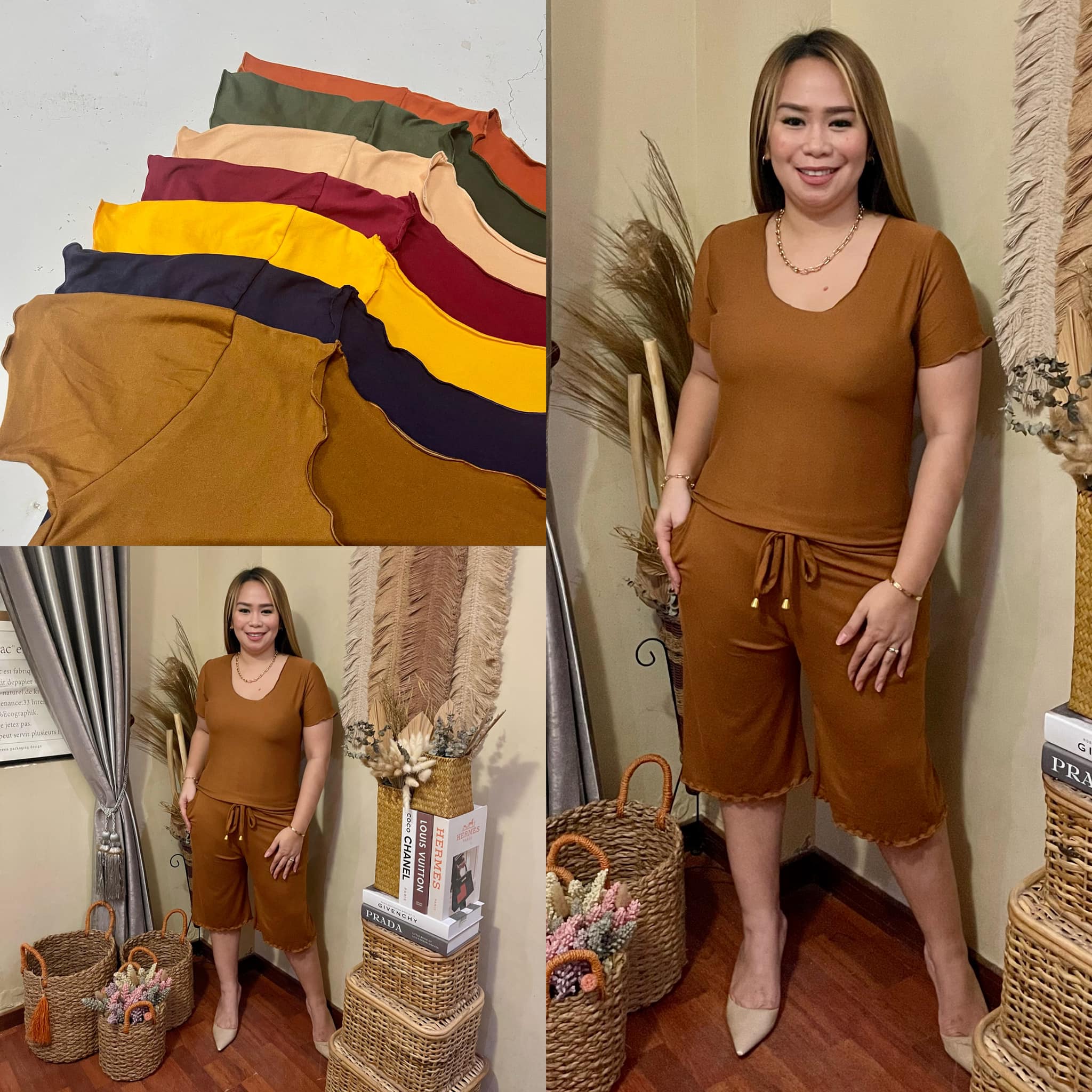 PLUS SIZE LETTUCE TERNO TOKONG W/ TWO SIDE POCKETS | Lazada PH