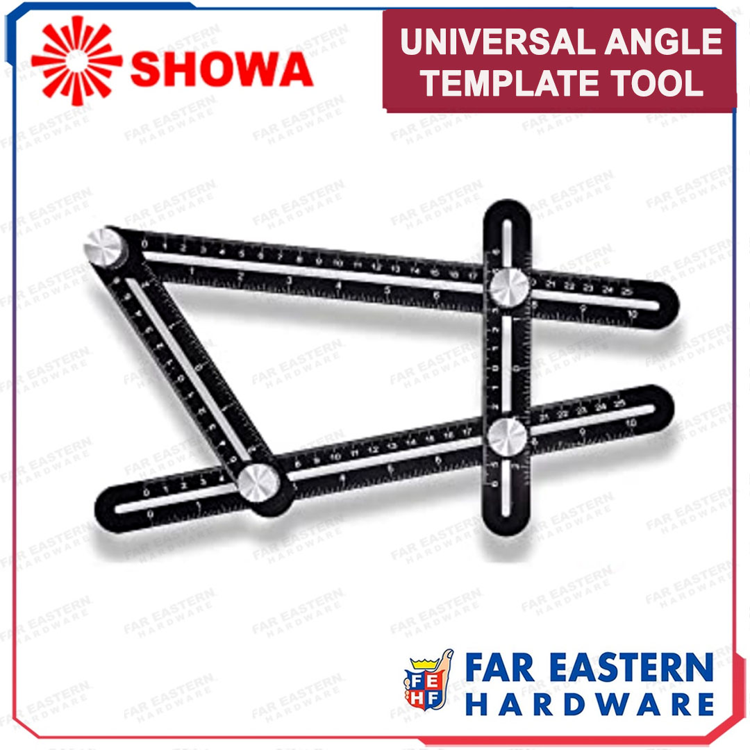 SHOWA Universal Angle Ruler Multi-Functional Template Tool | Lazada PH