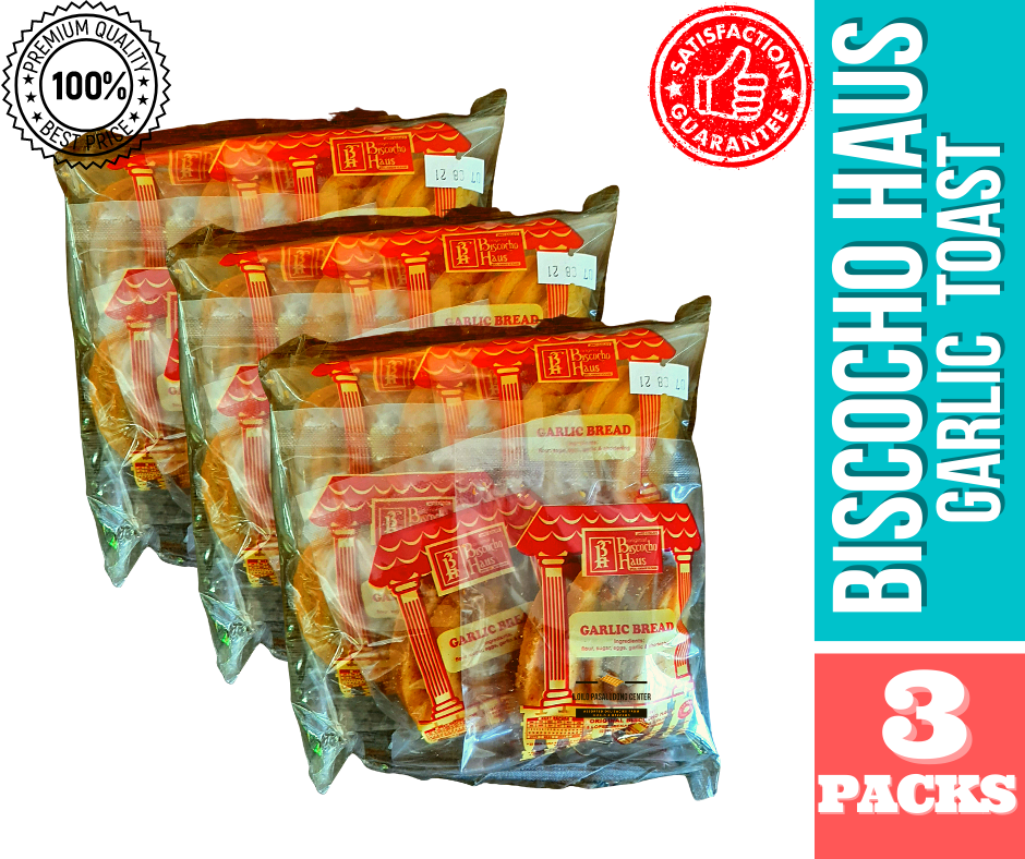 ORIGINAL BISCOCHO HAUS ILOILO Garlic Bread (3 PACKS) | pasalubong ...