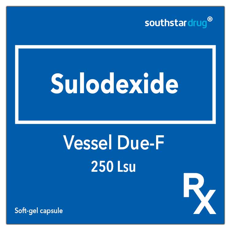 Rx: Vessel Due - F 250 Lsu Soft Gel Capsule | Lazada PH
