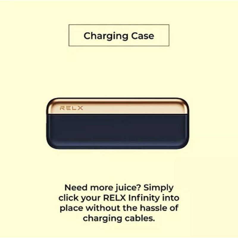 RELX Infinity Charging Case Original with QR Code | Lazada PH