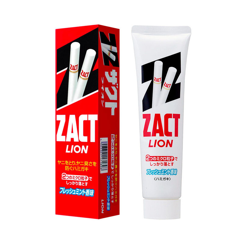 Lion Zact Toothpaste for Removing Stain and Bad Breath 150g | Lazada PH