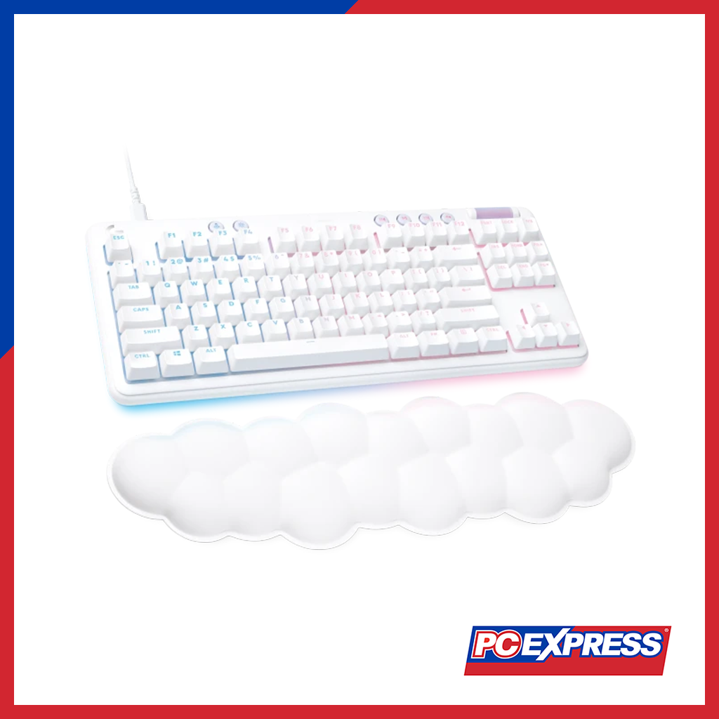 Logitech G713 Off White GX Red Linear/Tactile Wired Gaming Keyboard ...