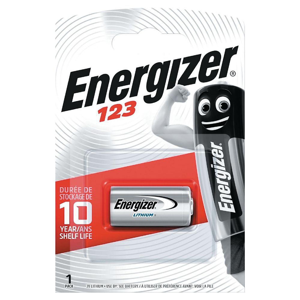 CR123A Battery Energizer 123 EL123AP 3V Lithium CR-123A EL-123AP ...