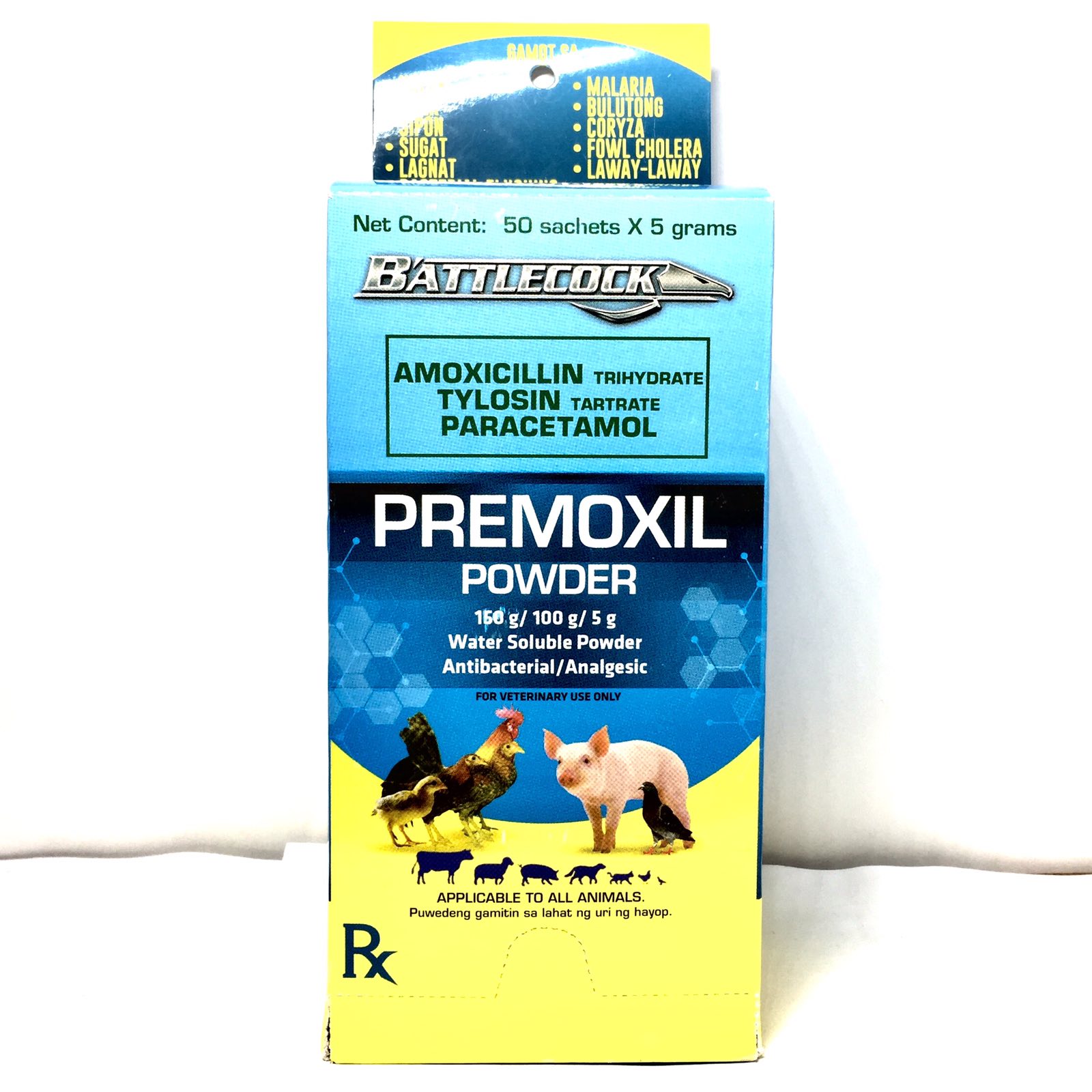 [SOUTH VET] 30 sachets Premoxil Sachets for Gamefowl - Gamot sa Halak ...
