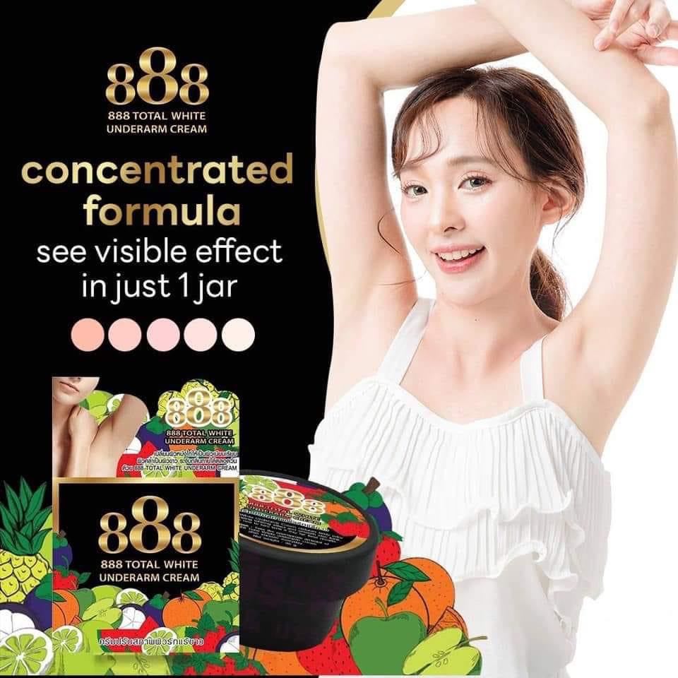 Original Effective 888 Total White Whitening Underarm Cream From Thailand. | Lazada PH