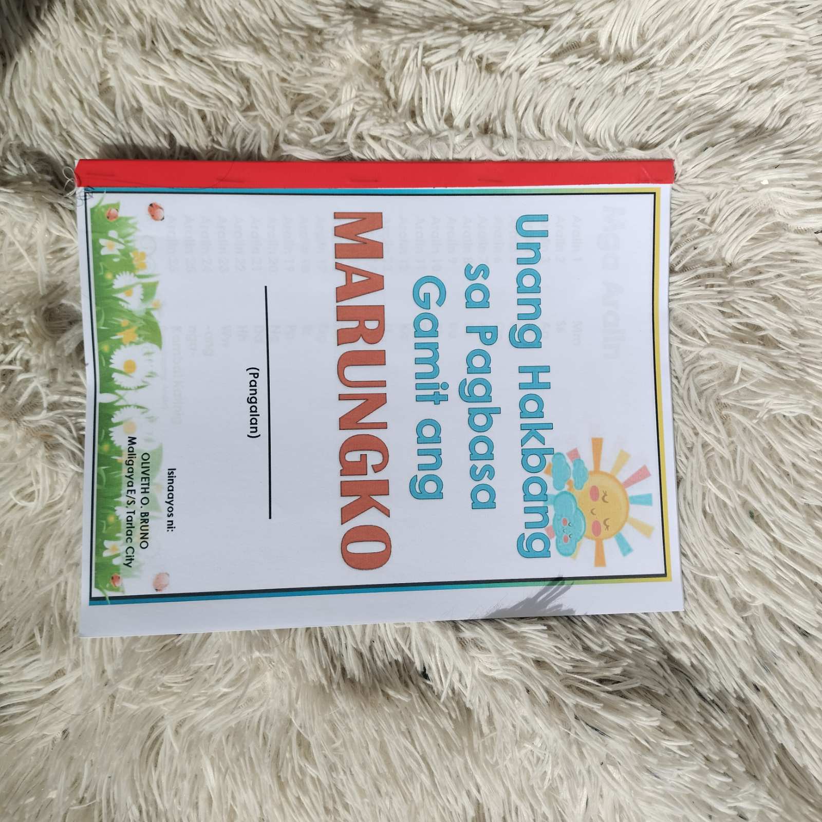 Marungko Unang Hakbang sa Pagbasa Booklet 20 Pages | Lazada PH