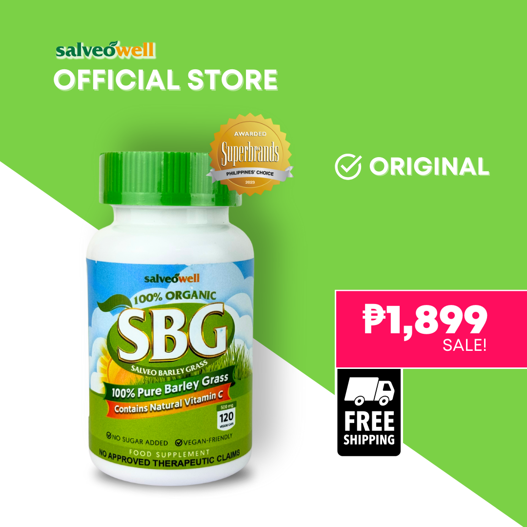 SalveoWell Barley Grass SBG - Capsules in a Bottle | Lazada PH