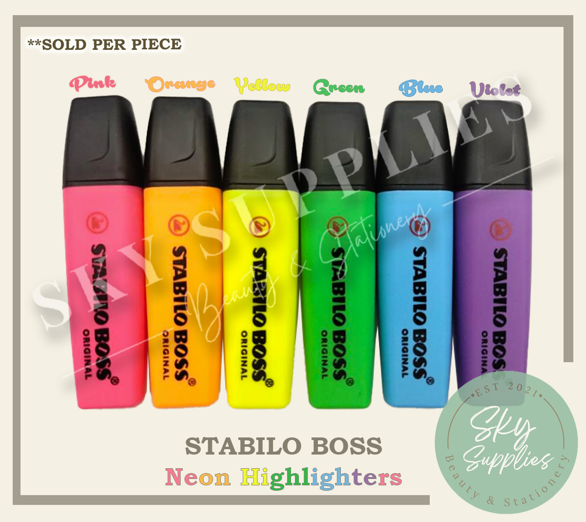 Stabilo Boss Original Neon Highlighters 1pc | Lazada PH