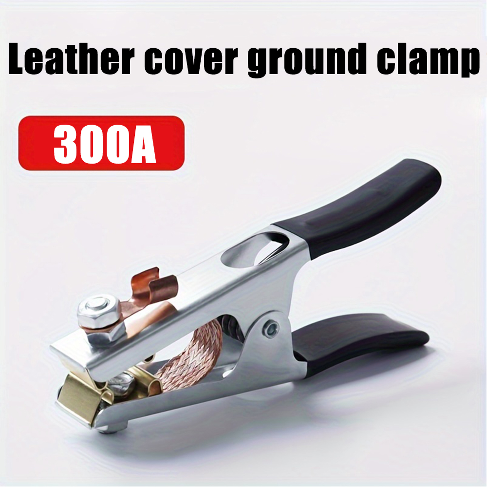 Welding Earth Ground Cable Clamp Professional Welding Electrode Holder ...