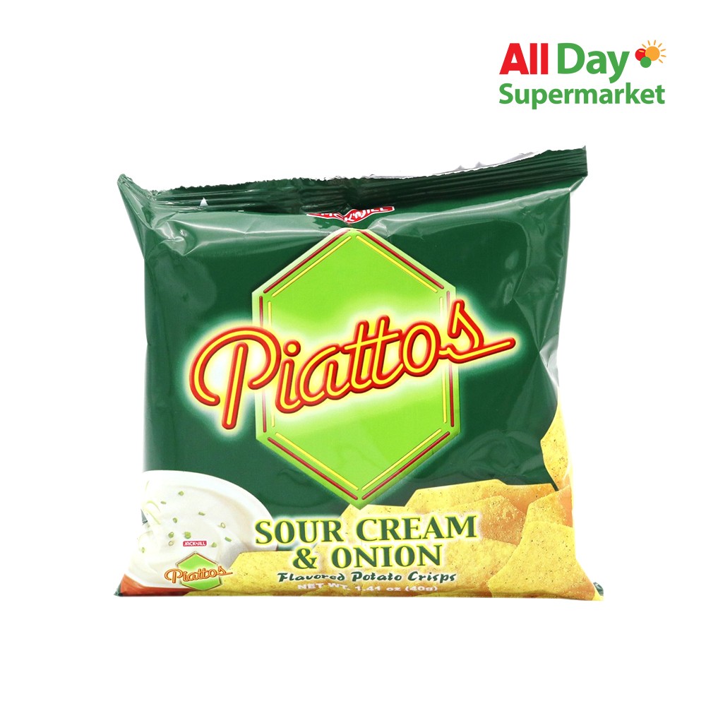 Piattos Sour Cream Onion 40G | Lazada PH