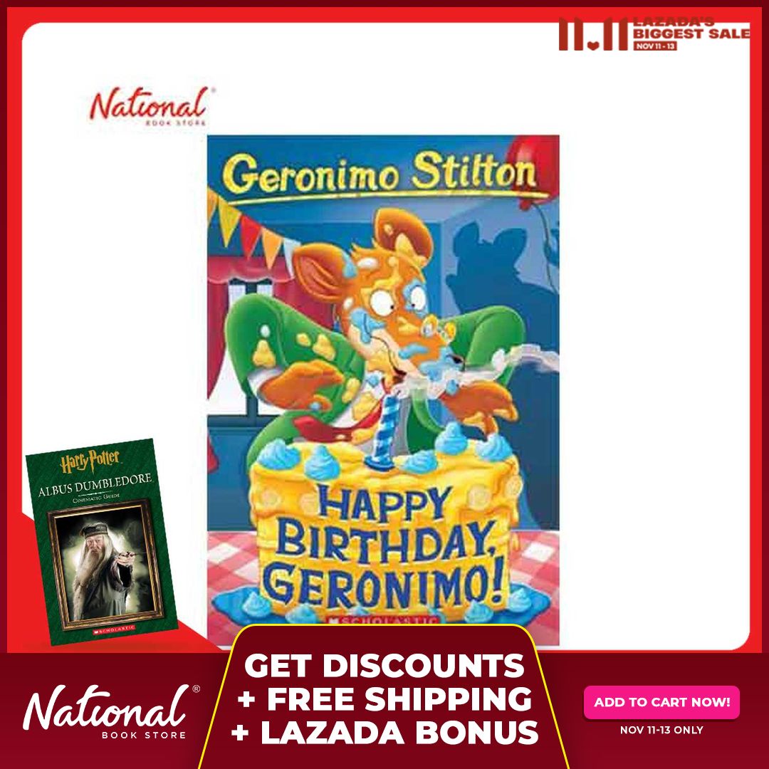 National Book Store Happy Birthday, Geronimo! | Lazada PH
