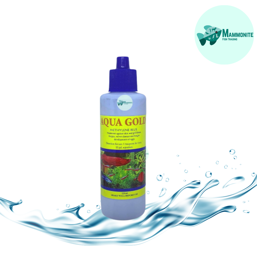 Aqua Gold Methylene Blue Meth Blue Aquarium Tank Fish Medicine Gill ...