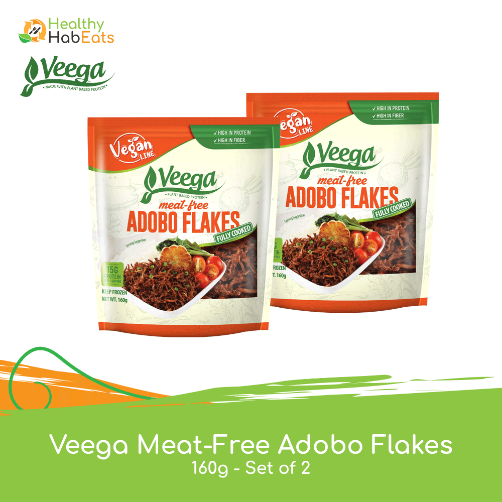 Veega Meat-Free Adobo Flakes 160g - Set of 2 | Lazada PH
