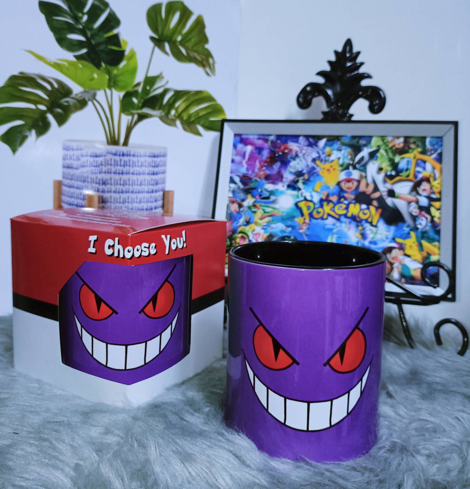 GENGAR MUG POKEMON WITH MUGBOX FREE REF MAGNET | Lazada PH