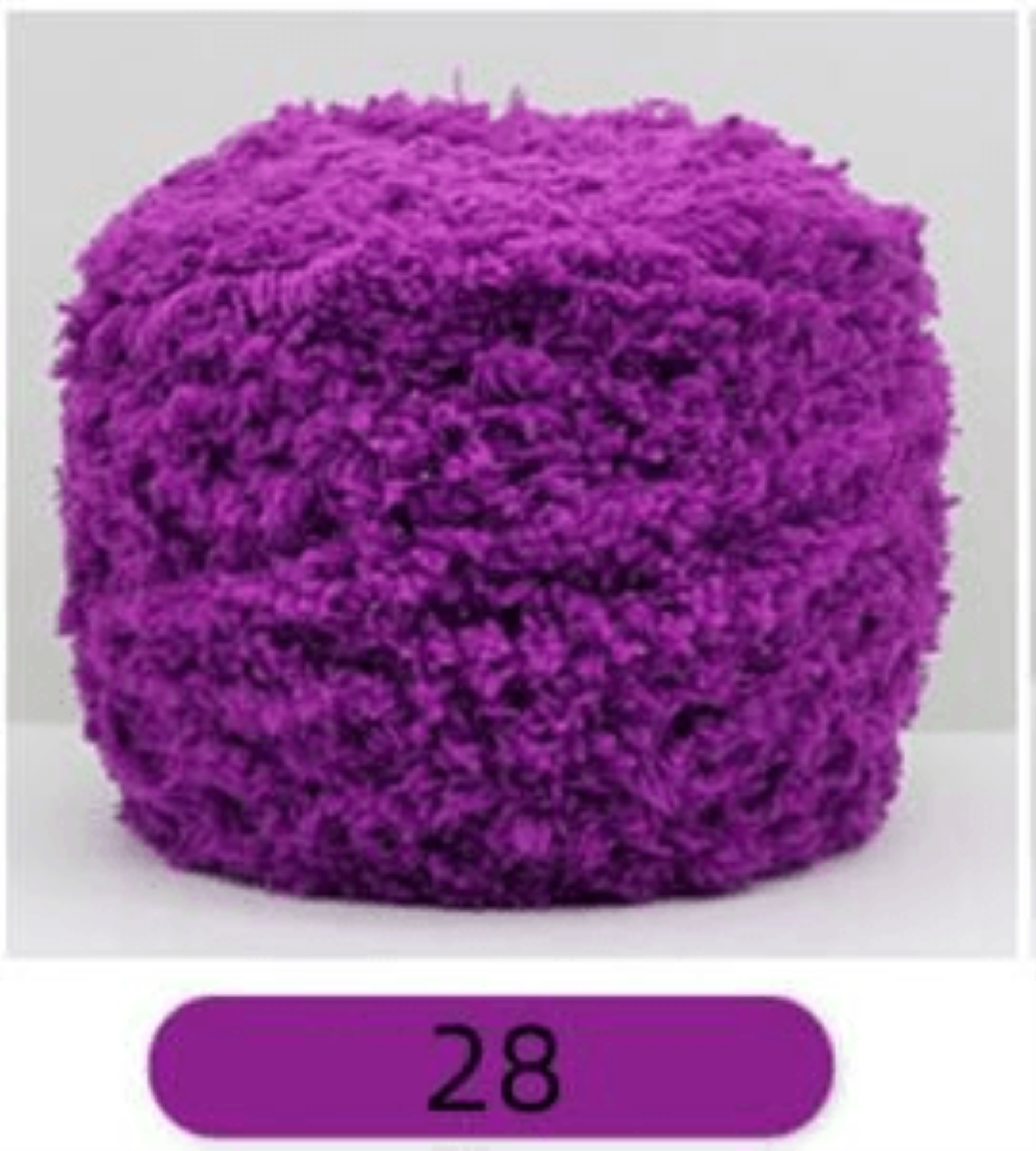 Soft Smooth Yarn Baby Knitting Wool Yarn Thick Yarn Fiber Velvet Yarn ...