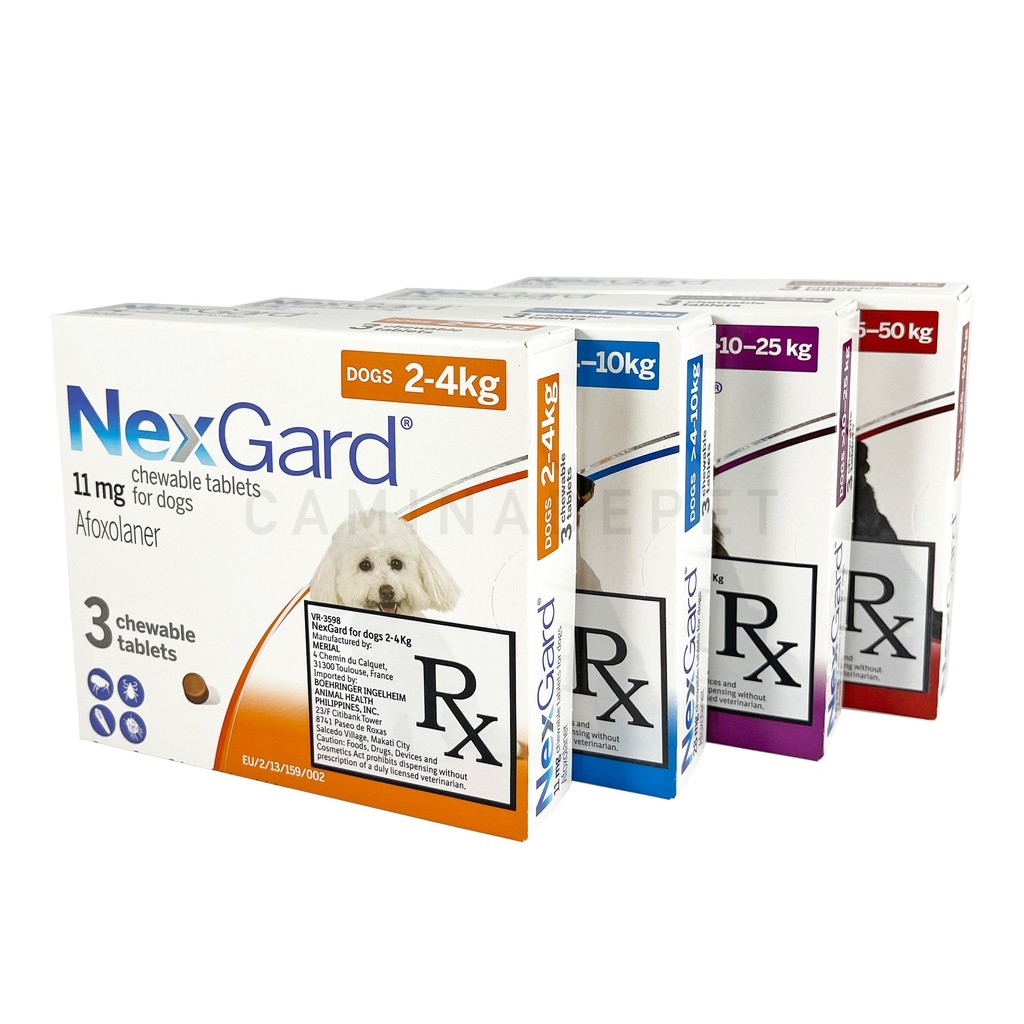 Nexgard Chewables for flea infestation/allergy dermatitis | Lazada PH