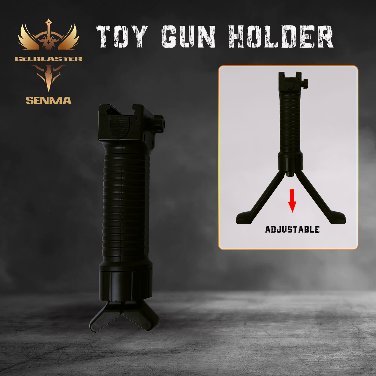 SENMA Gel Blaster toy Fold Grip Stretch Grip Applied to have track Gel ...