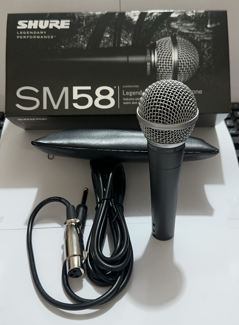 Shure SM-58 Professional Supercardioid Dynamic Microphone For Karaoke Singing | Lazada PH