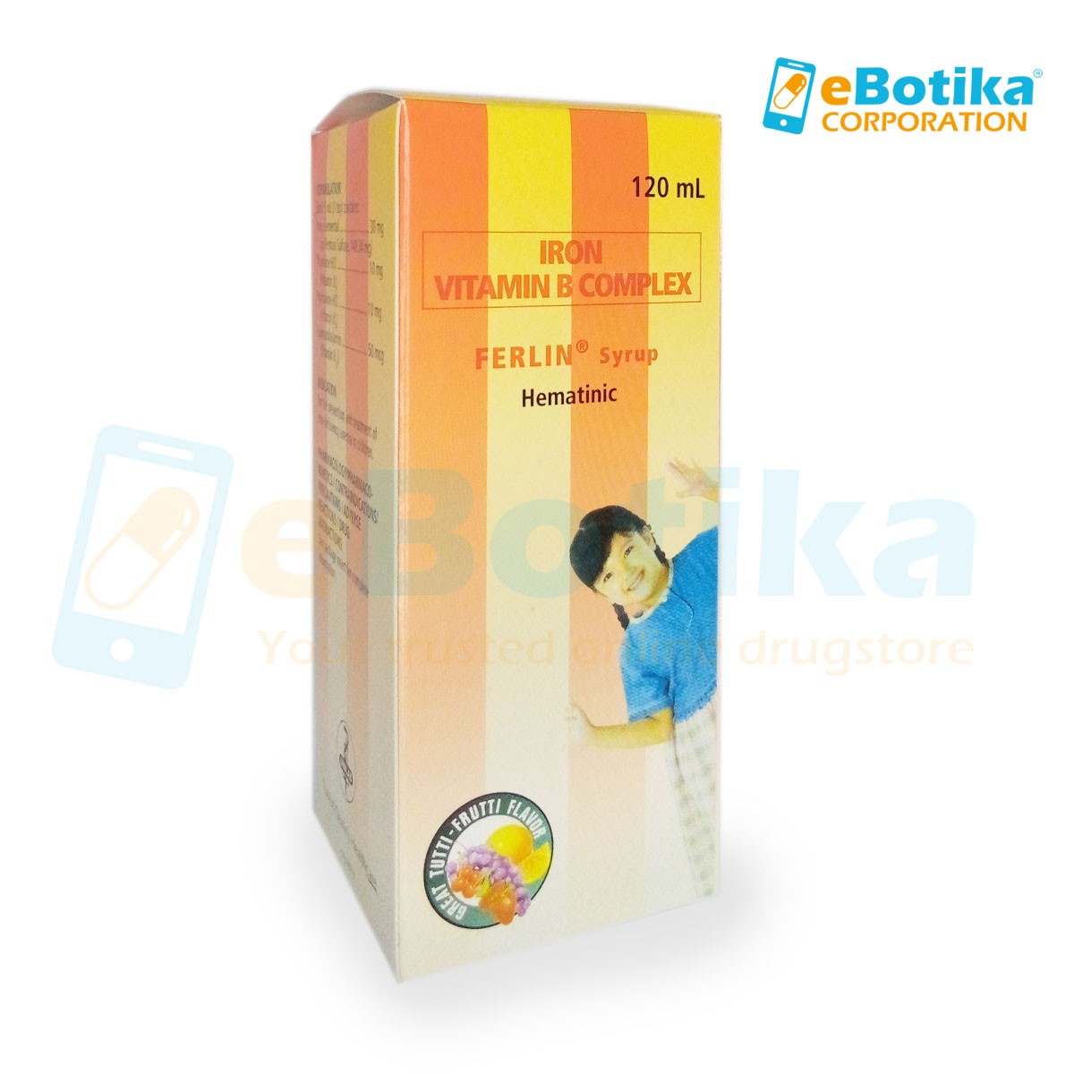 Ferlin Syrup (Iron+Vitamin B Complex) 120ml | Lazada PH