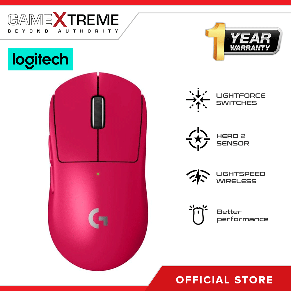 Logitech PRO X Superlight 2 Wireless Mouse Magenta | Lazada PH