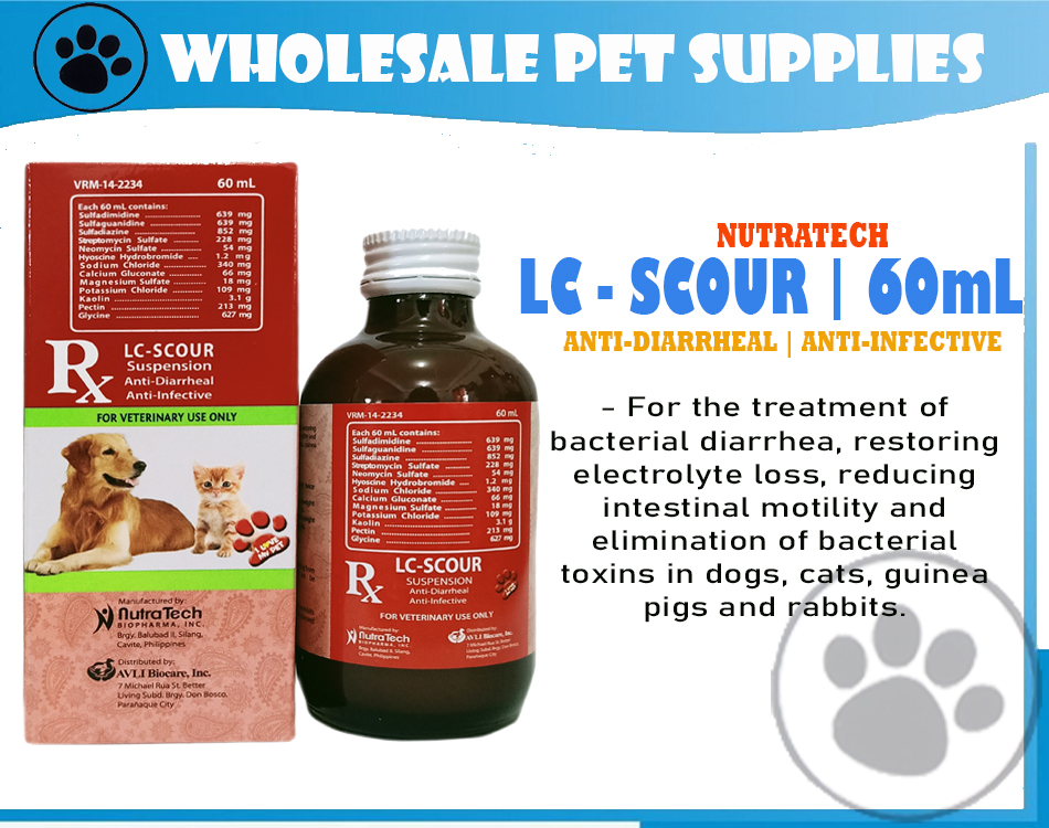 LC-SCOUR (Suspension Anti-Diarrheal, Anti-Infective) | 60ml | Lazada PH