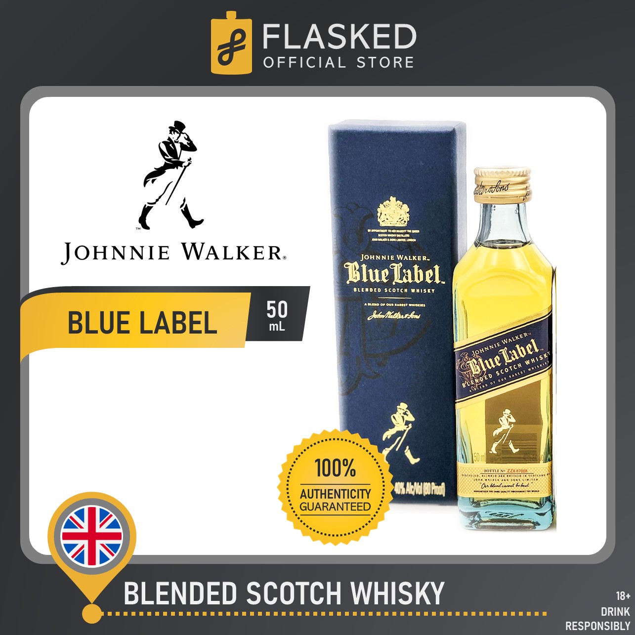 Johnnie Walker Blue Label Mini 50mL | Lazada PH
