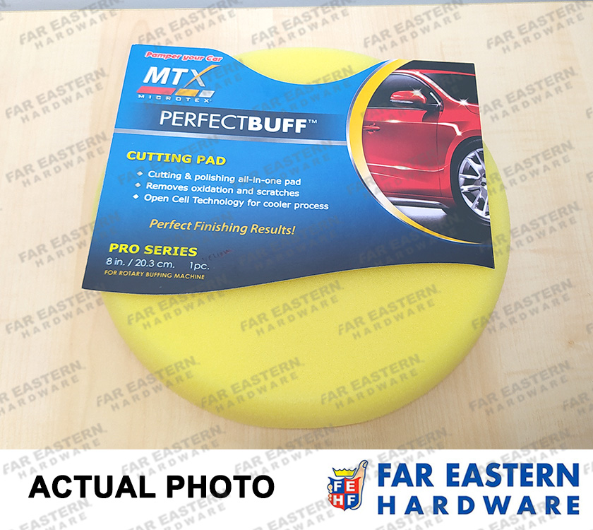 MICROTEX Buffing / Foam Pads Pro Series Cutting Polishing Finishing Pad ...