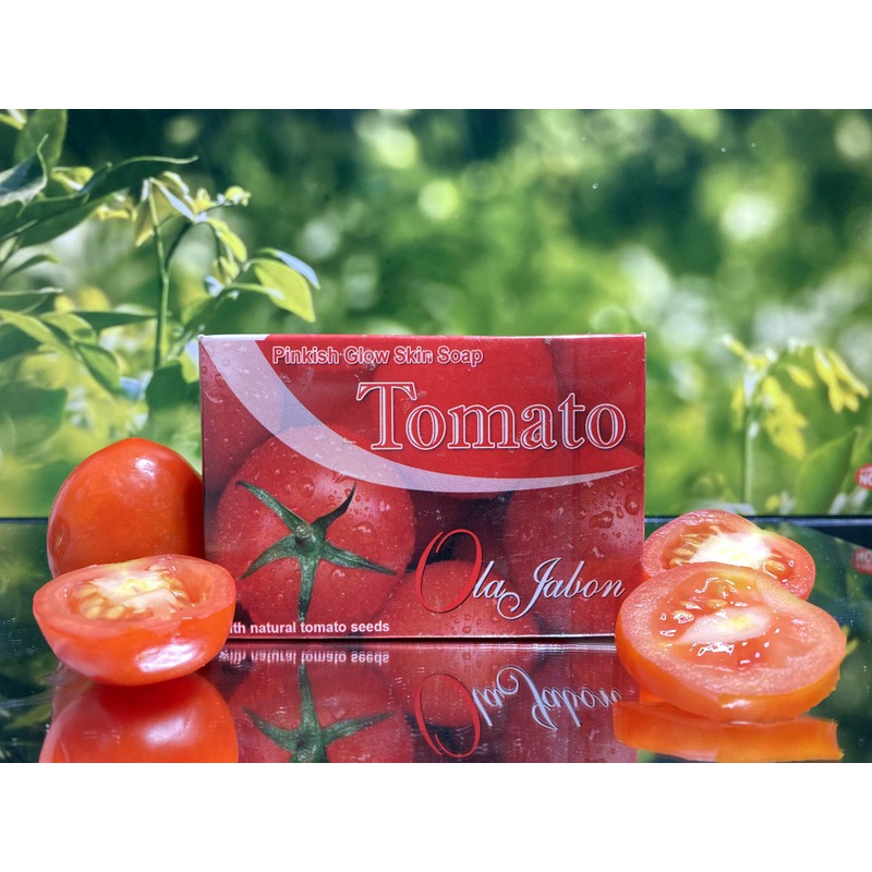 OLA JABON TOMATO ANTI WRINKLES SOAP 130G | Lazada PH