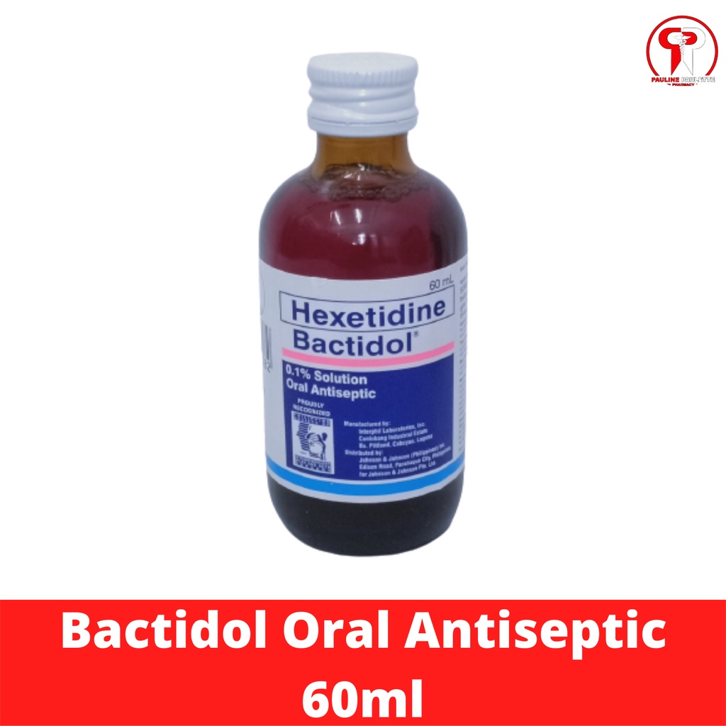Bactidol Oral Antiseptic Mouthwash 60ml for Sore throat56d | Lazada PH