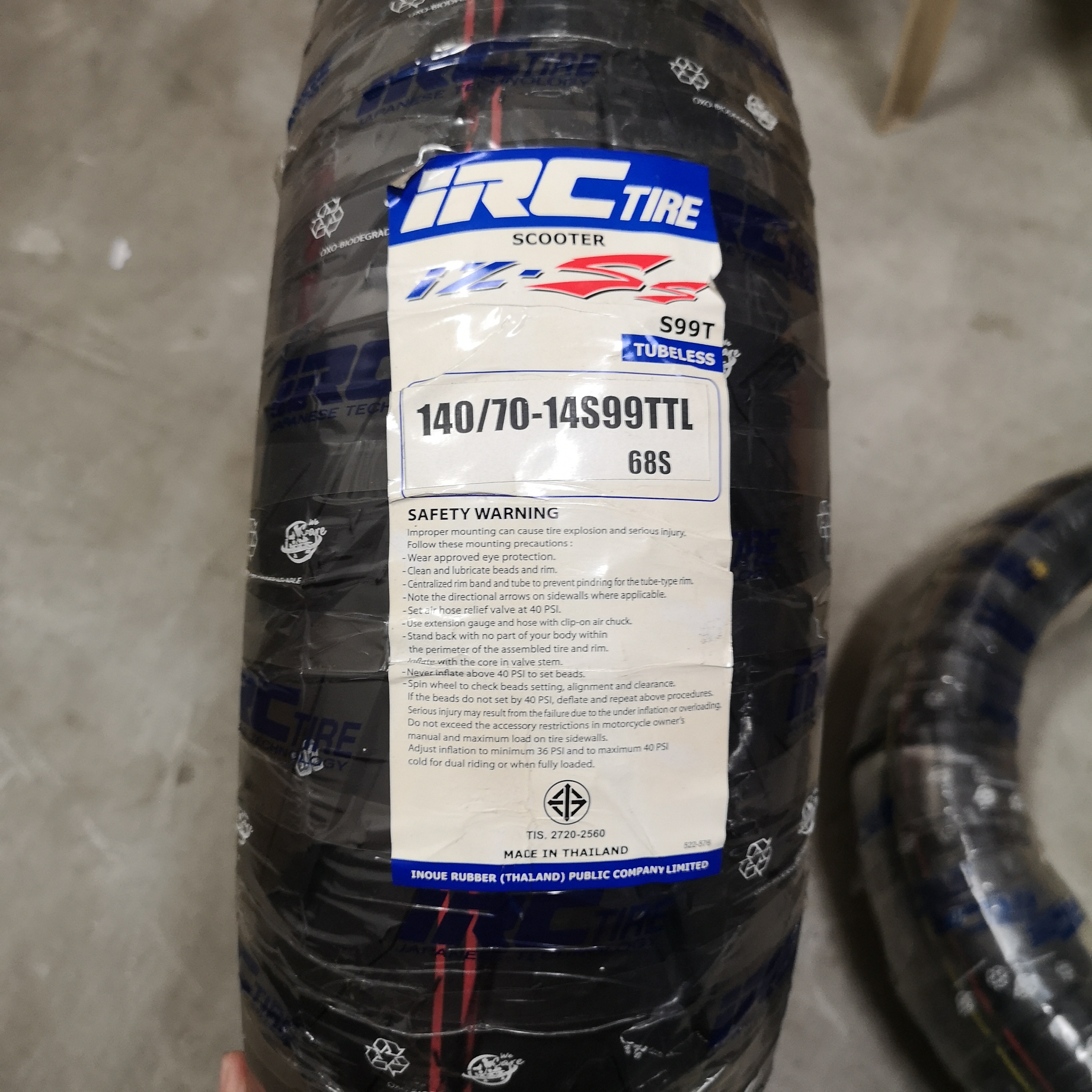 Yamaha Aerox 140/70 - 14 IRC Tire IZ-SS | Lazada PH