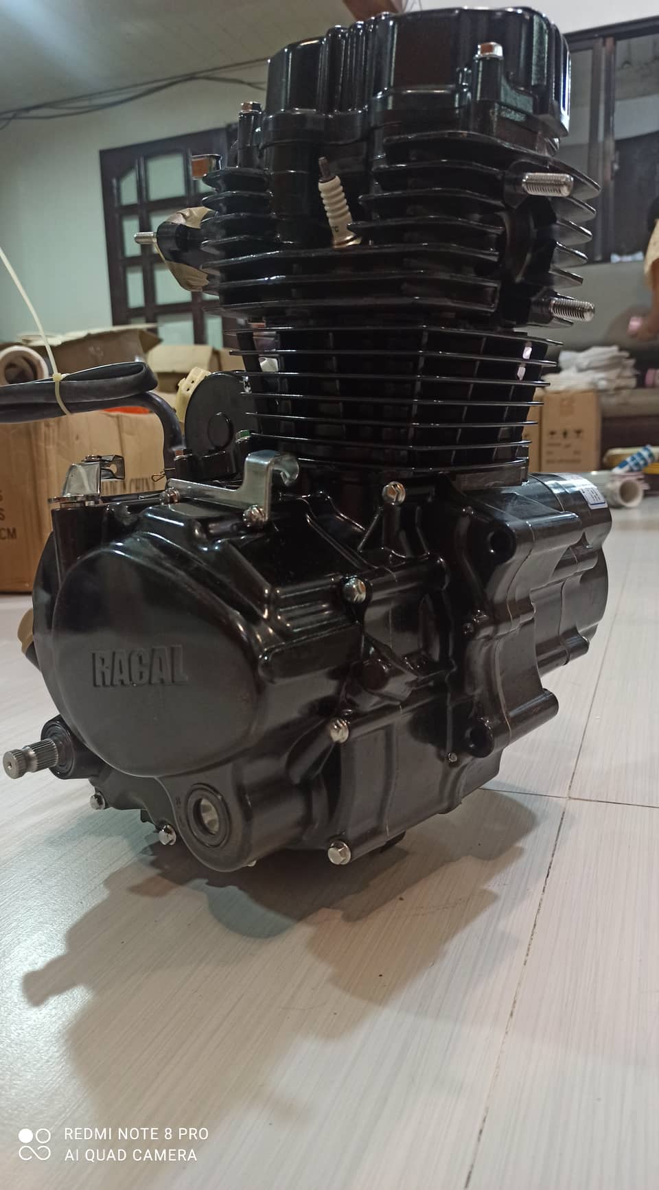 125cc Engine for Motorcycle TMX type 4 stroke 5 speed manual ...