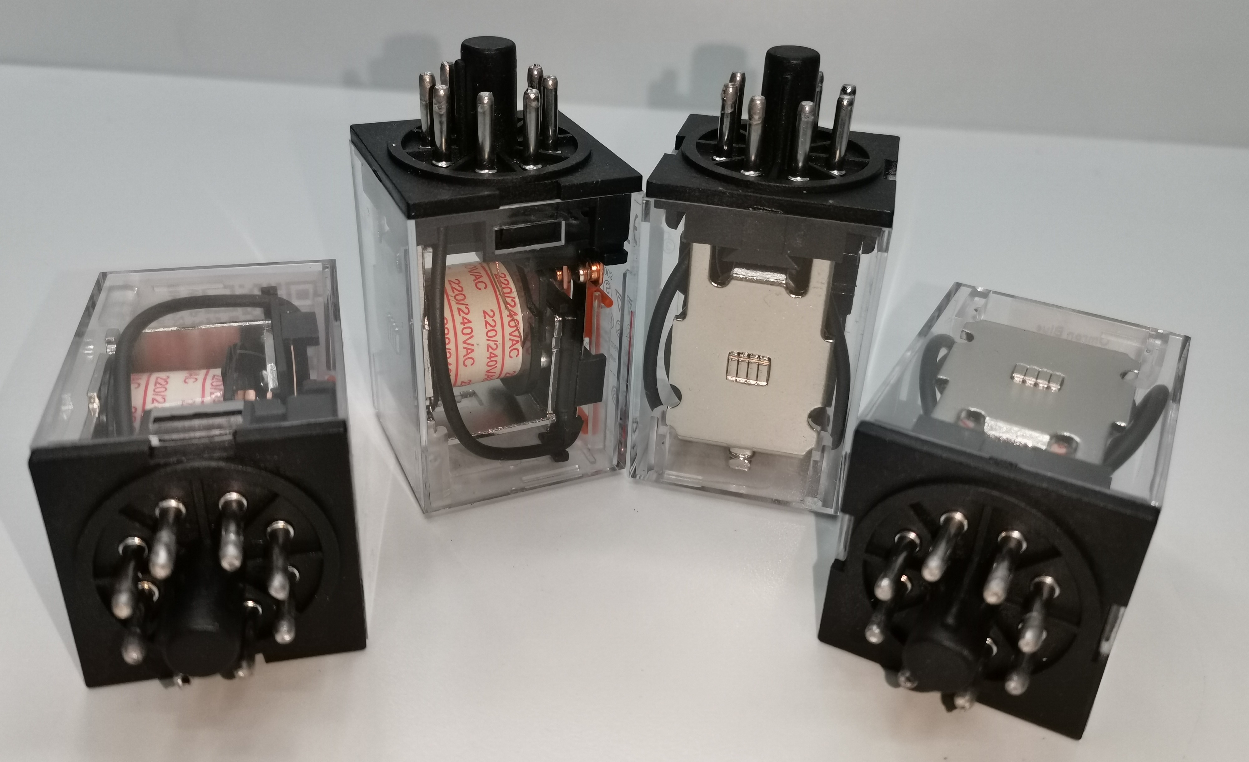 MK2P-I 220VAC Relay, Relay, Switch Relay 220VAC 8 Pins Relay Switch ...