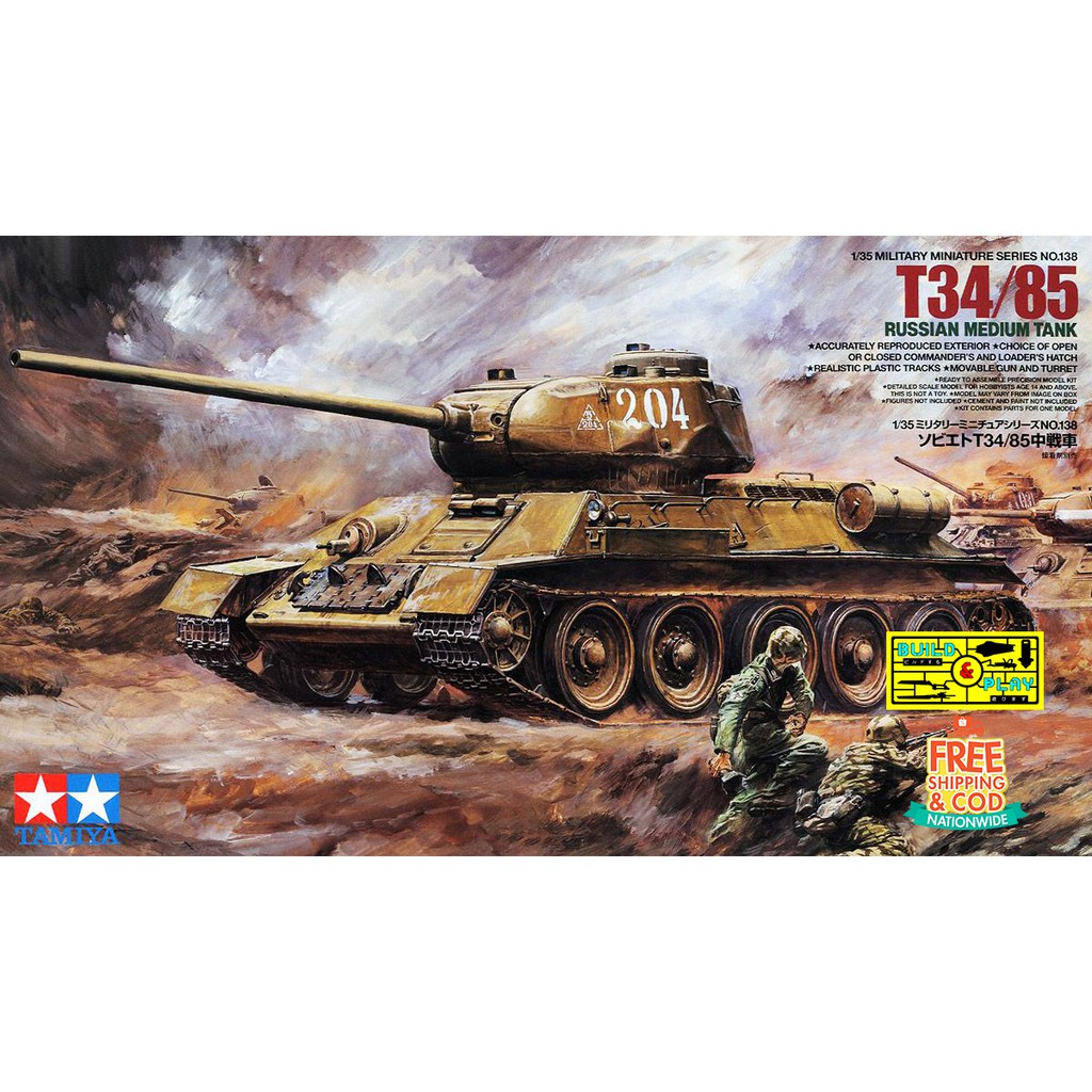 Russian Medium Tank T34/85HMg | Lazada PH